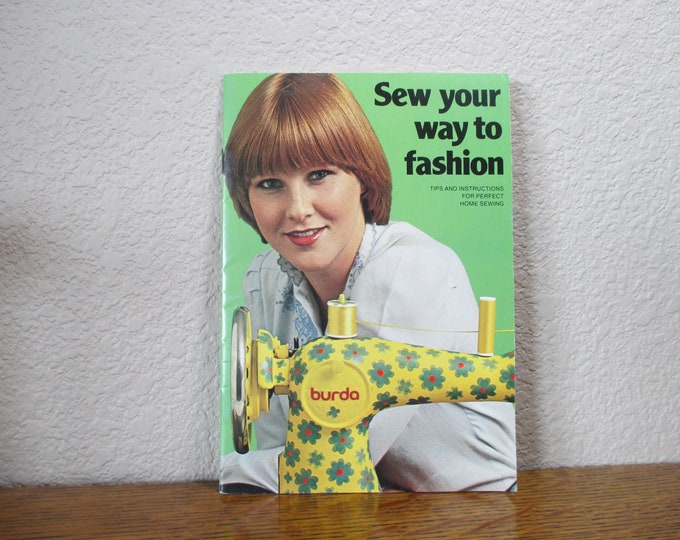 Burda Sew Your Way to Fashion Booklet Dated 11/80 18 Pages of Sewing ...
