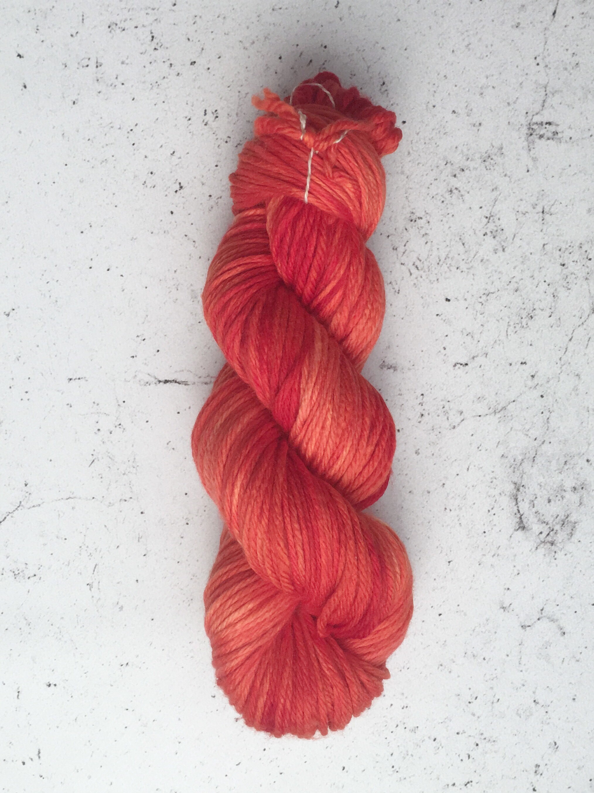 Orange, Softy Bulky, Knitting Yarn, 100% Superwash Merino Wool, 100g ...