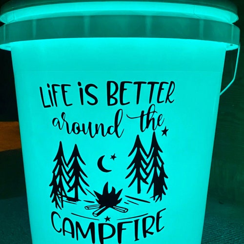 Camp Svg Camp Bucket Svg Camping Bucket Svg Bundle Camping Etsy