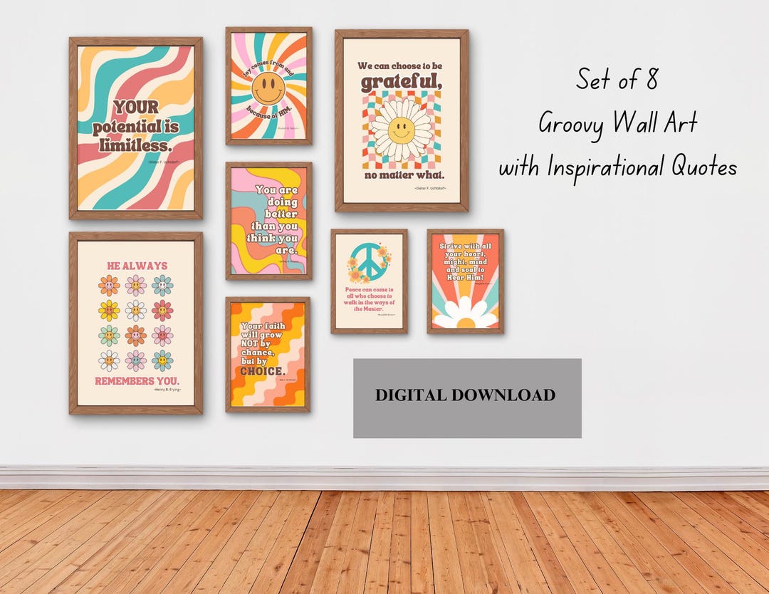 Groovy LDS Wall Art With Quotes / the Church of Jesus Christ of Latter ...