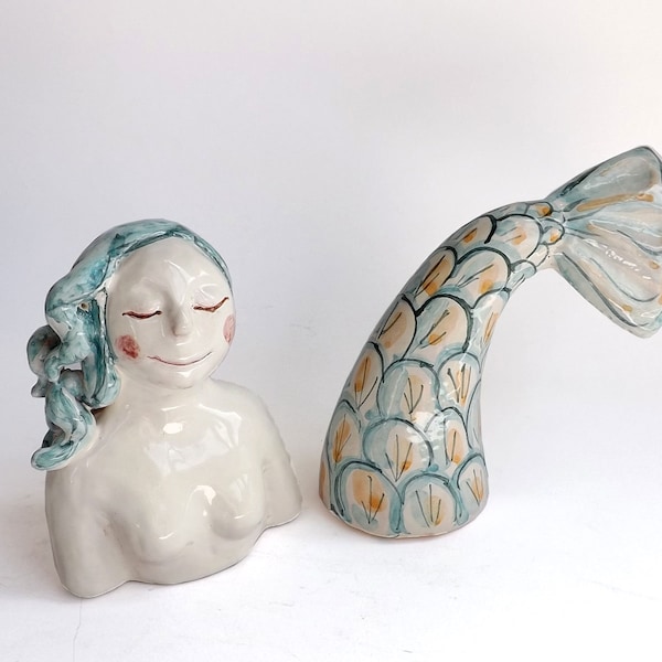 Ceramic Mermaid - Etsy