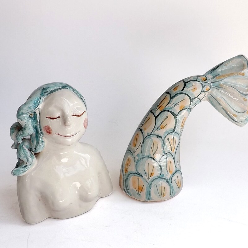 Ceramic Mermaid - Etsy