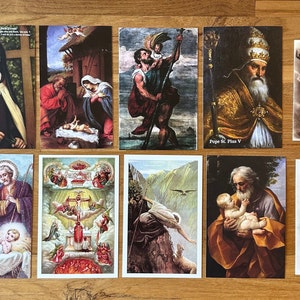 Rosary Meditation Book, Immaculata Prayer Booklet & Holy Card Bundle, Traditional Catholic ...