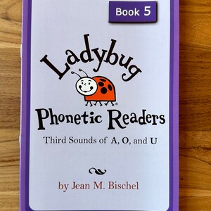 Ladybug Phonetic Readers, 6 Booklet Set, by Jean M Bischel, Based on ...