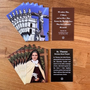 20 Pieces - Catholic Mini Holy Prayer Card Classroom Party Favors - 8 ...