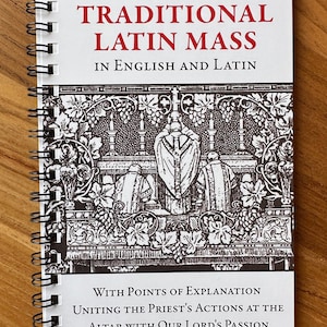 Traditional Catholic Prayer Book Bundle: Rosary, Mass, Way of the Cross ...