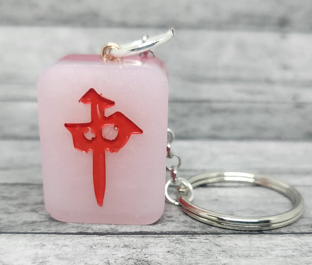 Mahjong Tile Keychains - Etsy