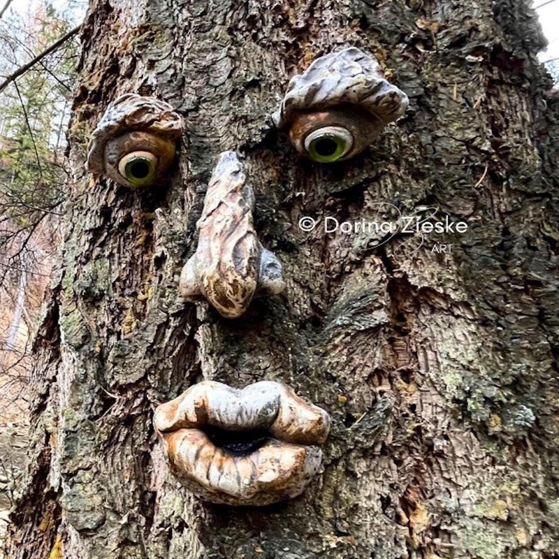 Tree Faces for on Trees - Etsy