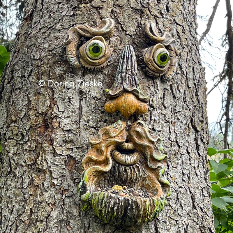 Whimsical Tree Art - Etsy