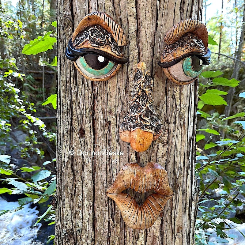 Tree Faces for a Tree - Etsy