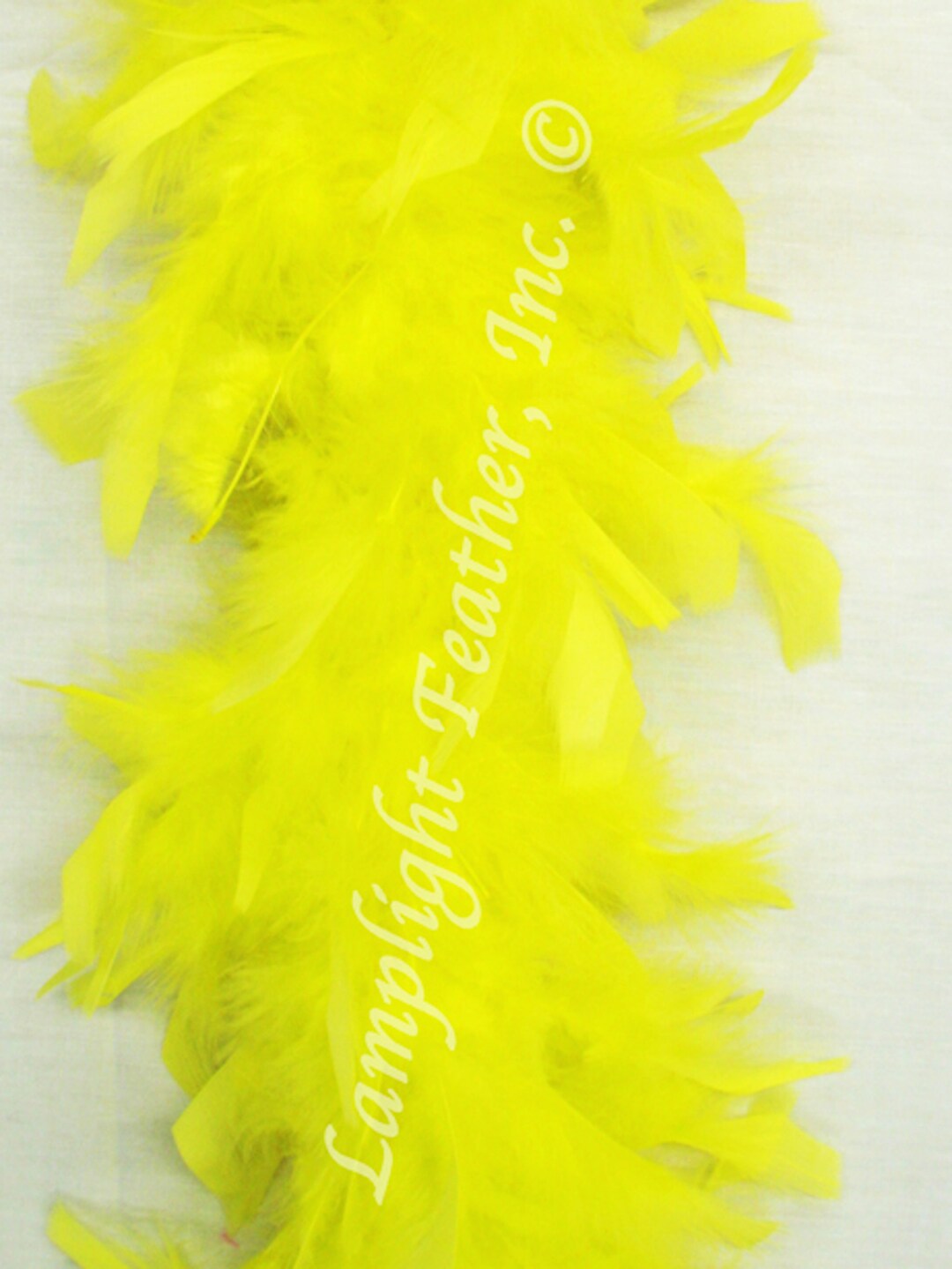 Yellow Feather Boa Chandelle 40 Gram per Each - Etsy