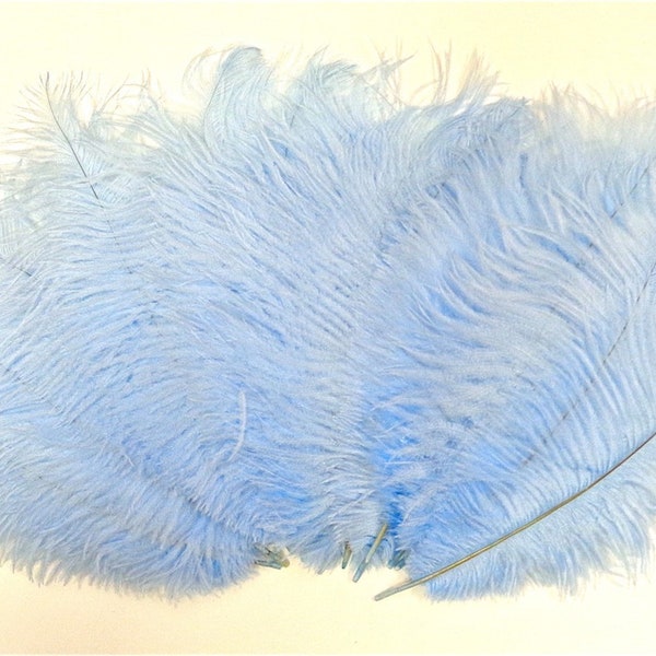 Light Blue Feathers - Etsy