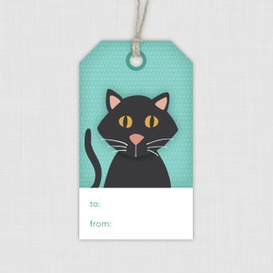 Instant Download Printable Halloween Gift Tags - Set of 8 Happy ...