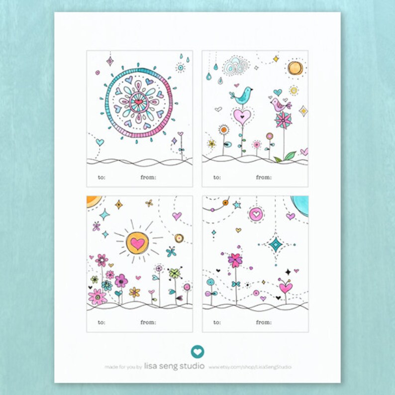 4 Printable Valentine Cards Valentine Printable Card PDF Cute Classroom ...