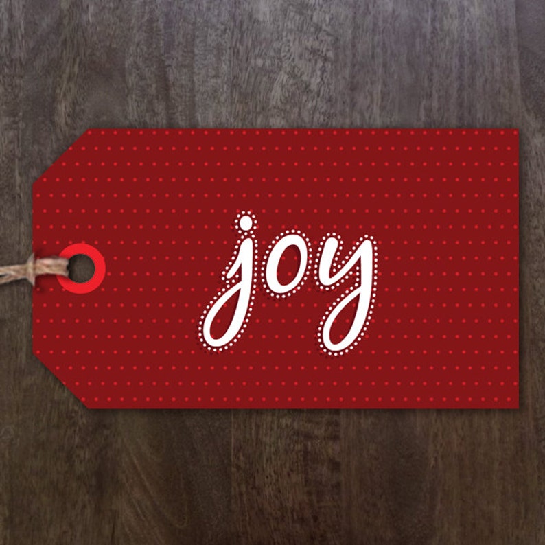 Printable Holiday Gift Tags - Instant Download Christmas Gift Tags ...