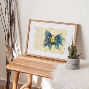 Seraphim Art Print, Angel Poster - Etsy