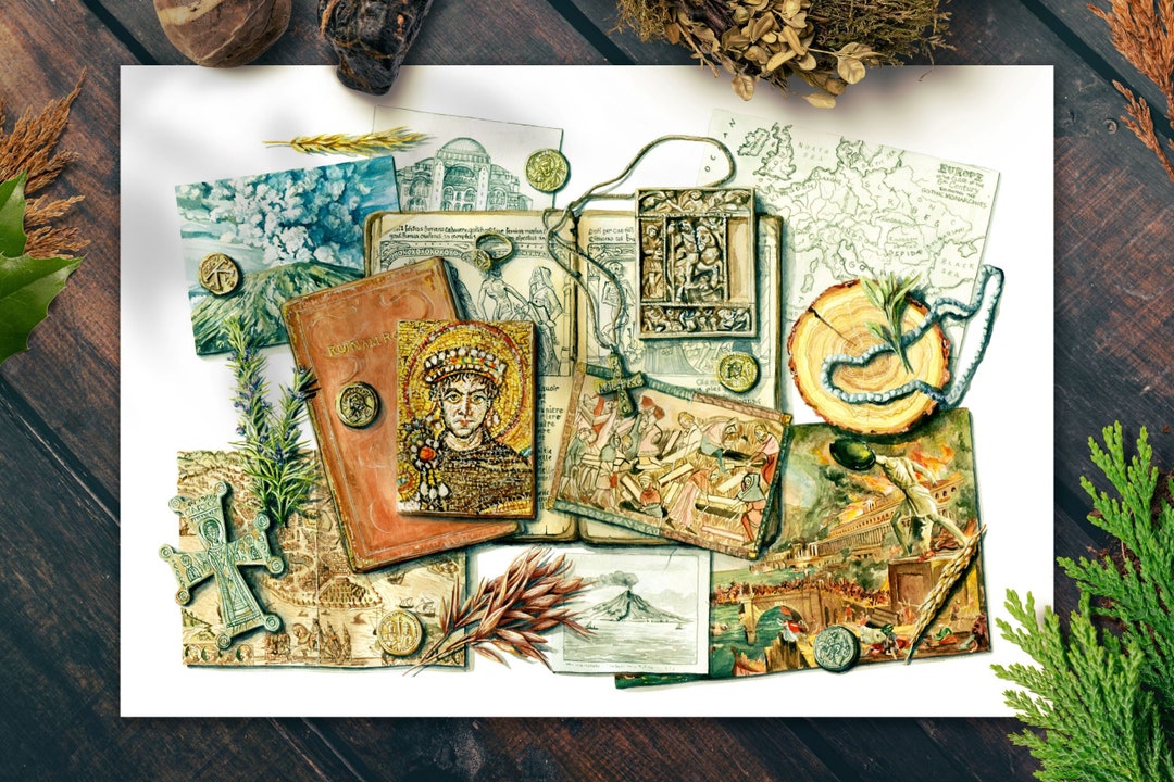 Medieval History Art Print, Year 536 AD Poster - Etsy