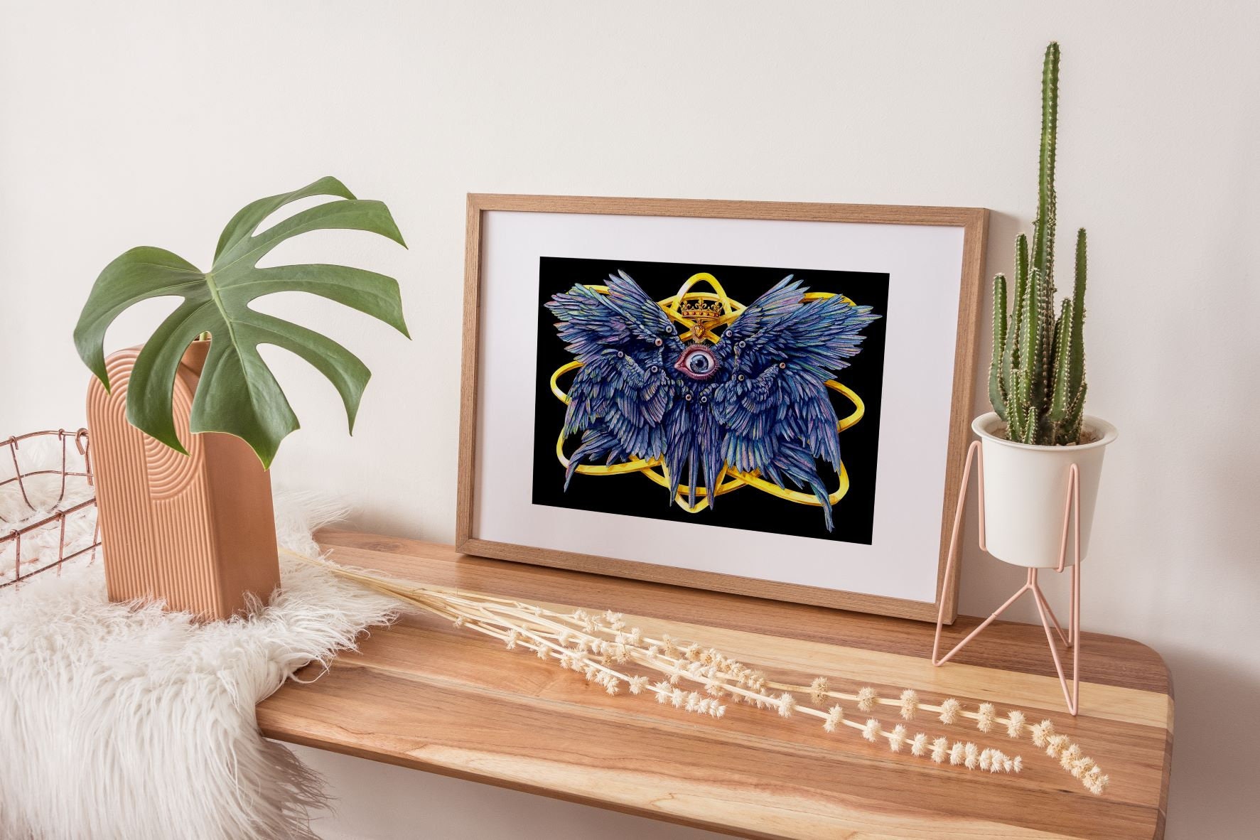 Seraphim Art Print, Angel Poster - Etsy