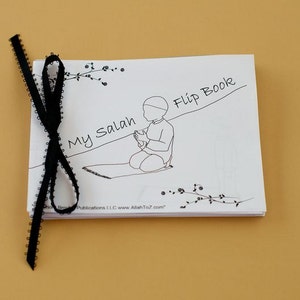 Salah, Islamic Prayer, Flip Book - Etsy