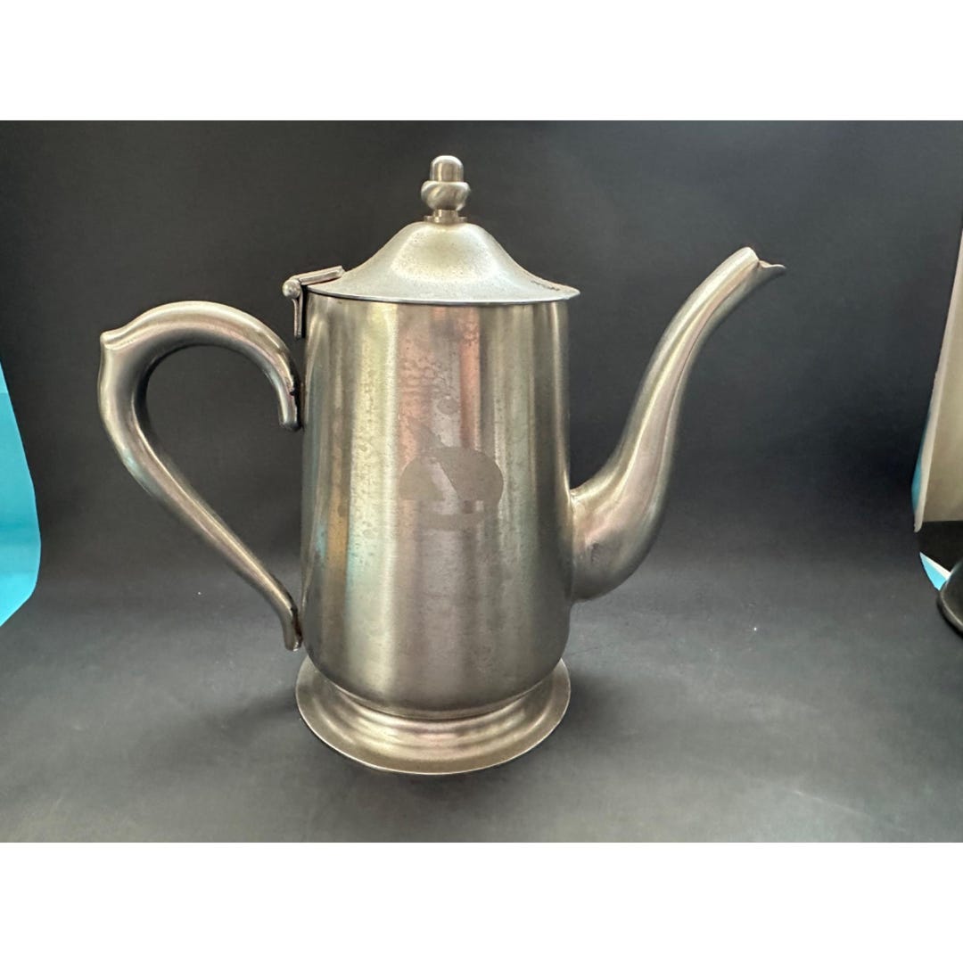 Eastern Airlines Silver Coffee Pot Tea Pot in Flight Service Stainless ...