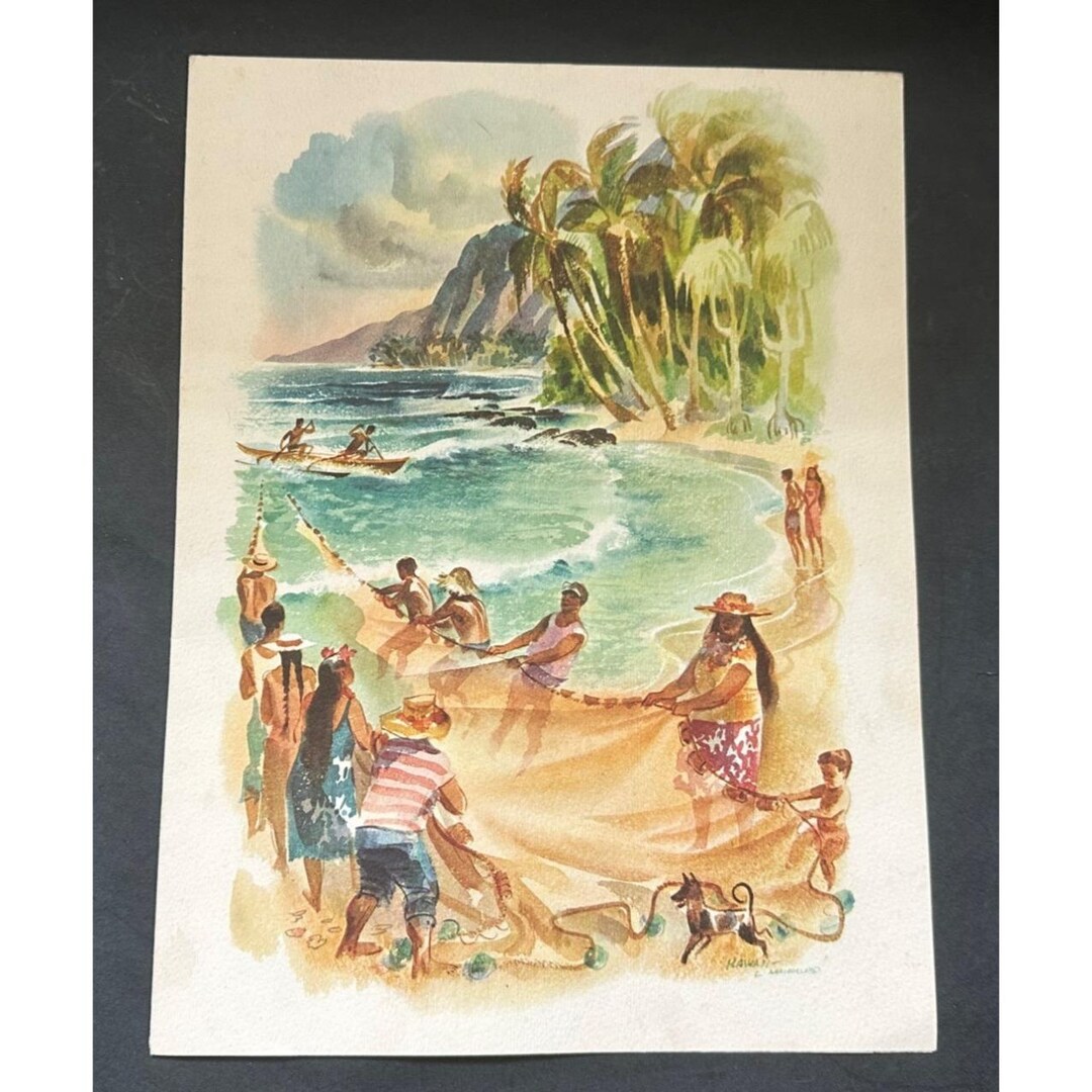 Polynesian Night Dinner Aboard S. S. Matsonia Cruise Ship Menu Matson ...