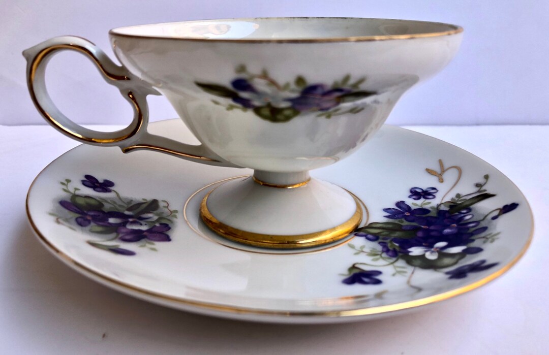 Yada China Tea Cup and Saucer - Etsy