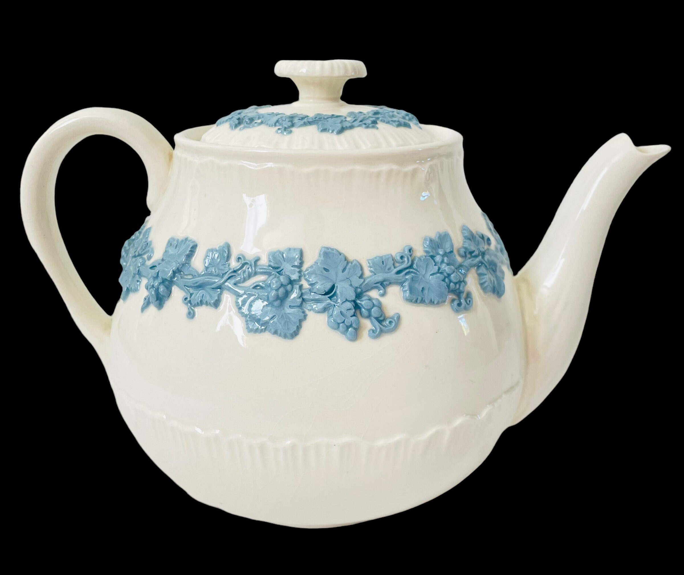 Wedgwood Lavender on Cream Color Tea Pot 970088 - Etsy