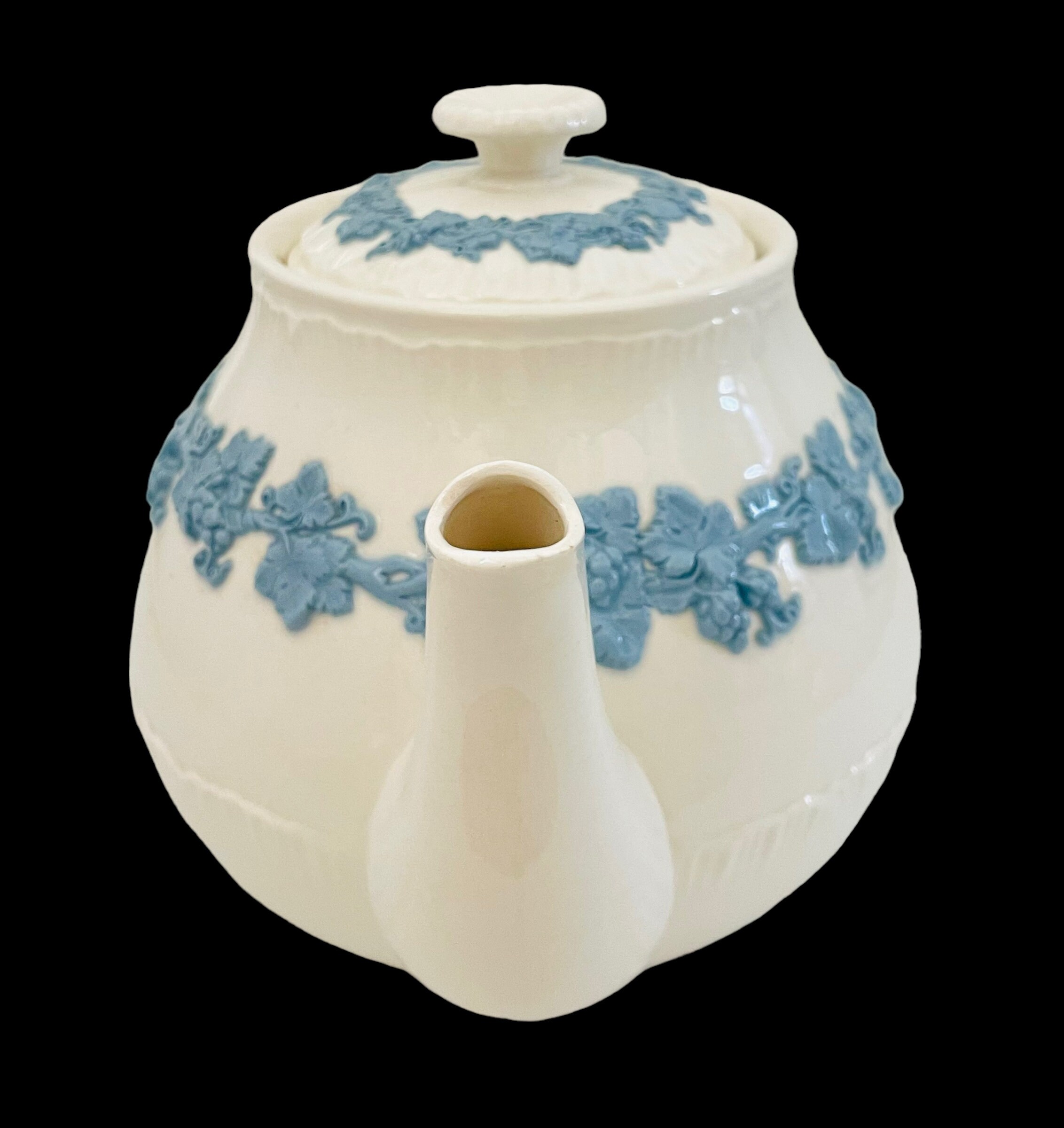 Wedgwood Lavender on Cream Color Tea Pot 970088 - Etsy