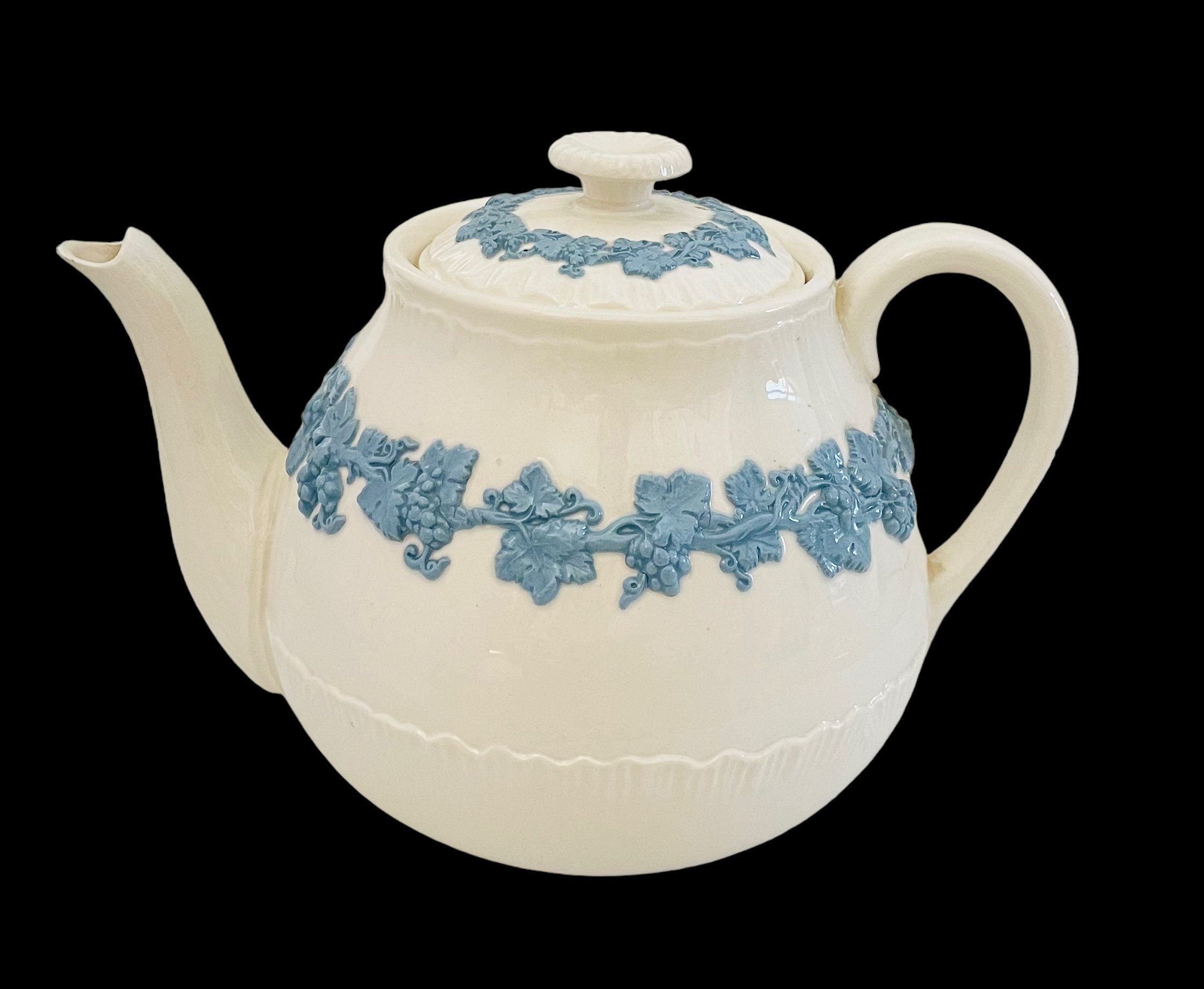 Wedgwood Lavender on Cream Color Tea Pot 970088 - Etsy