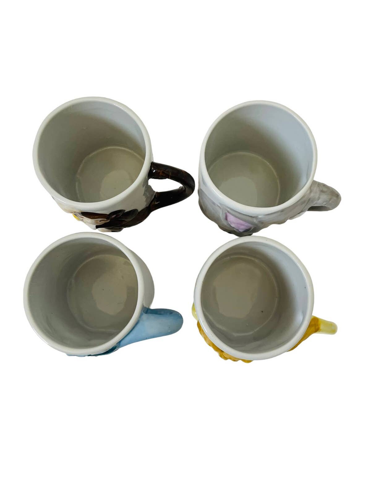 JSNY Vintage Zoo Animal Mugs. Set of 4 - Etsy