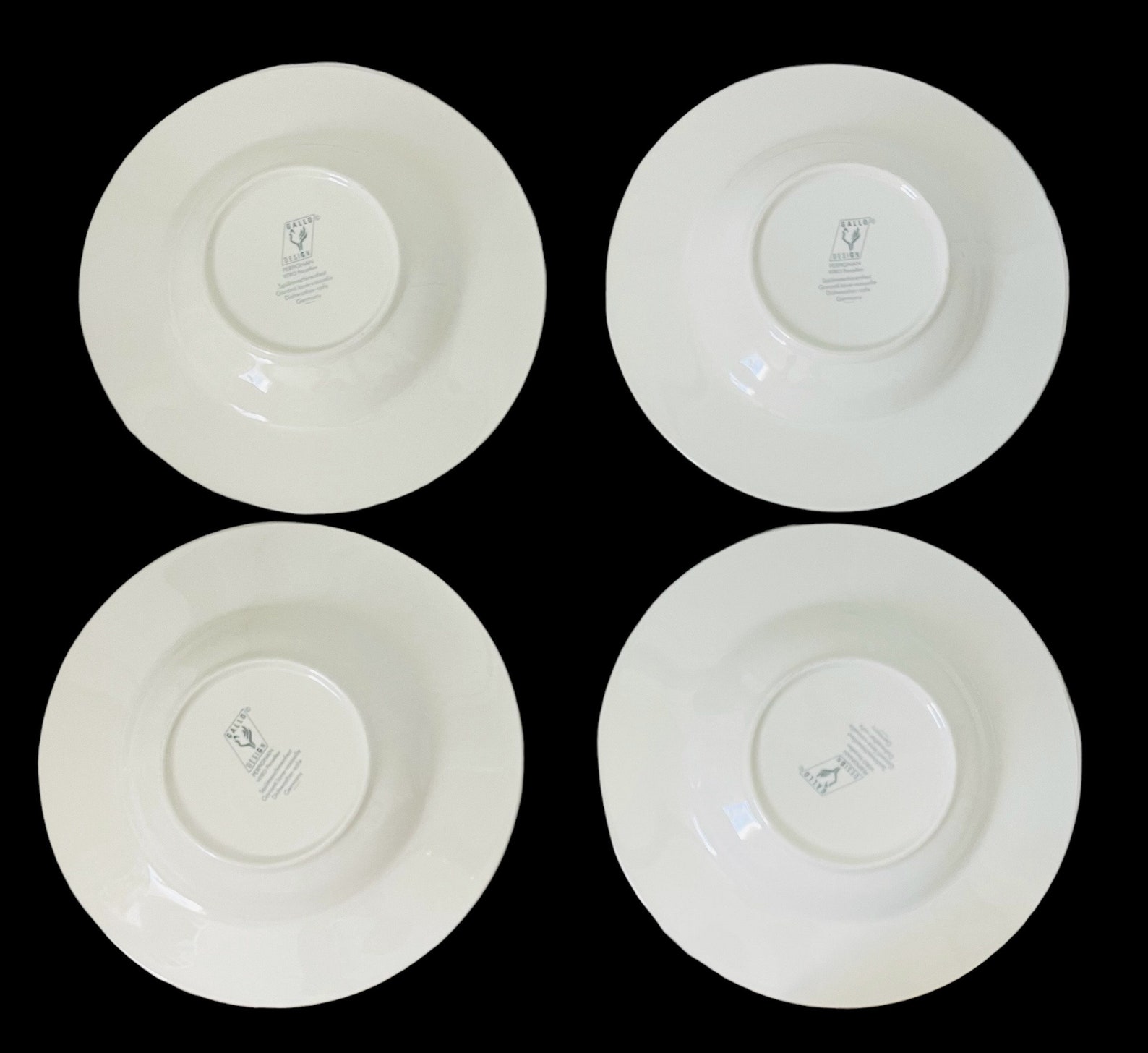 Villeroy & Boch Gallo PERPIGNAN Porcelain Soup Pasta Bowl Blue Yellow ...