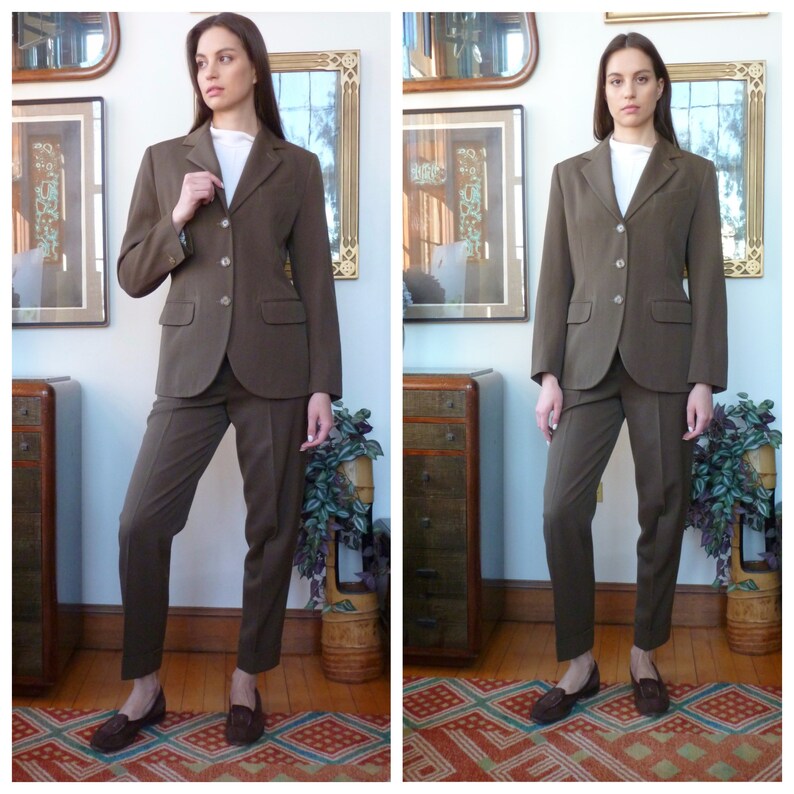 Mens Style Suit - Wool Gabardine - Made in France - Tailored Detail ...
