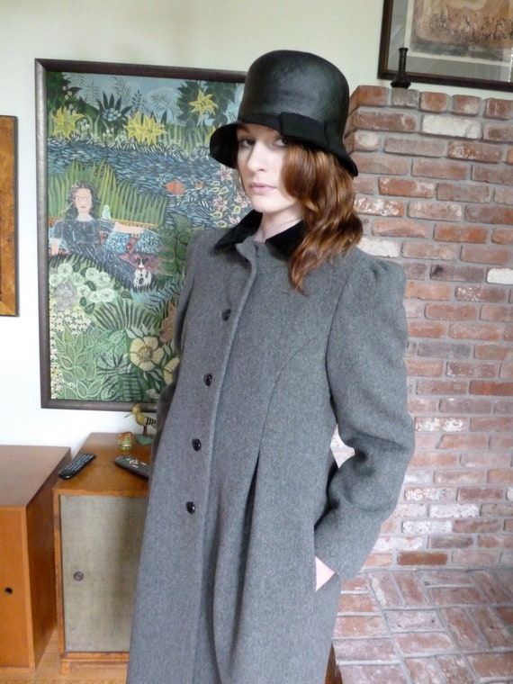 1900s edwardian hat black - Gem