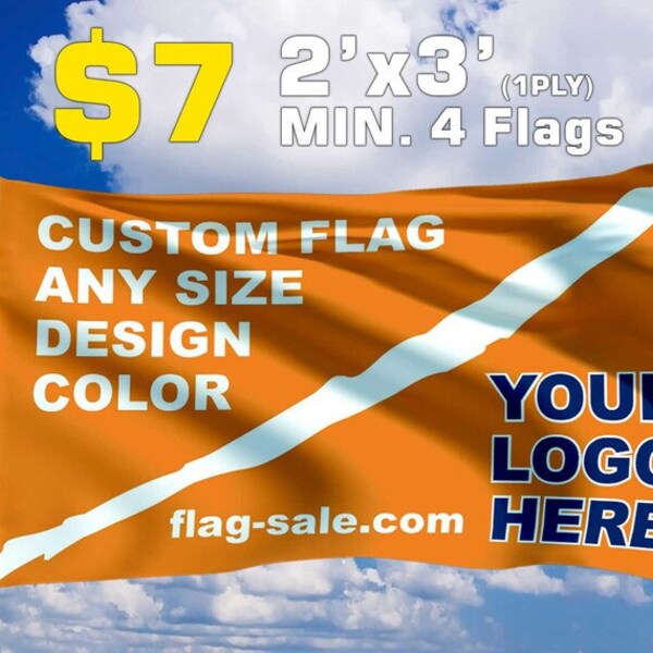 Custom 3x5 Flags - Make Your Own 3x5 Flags