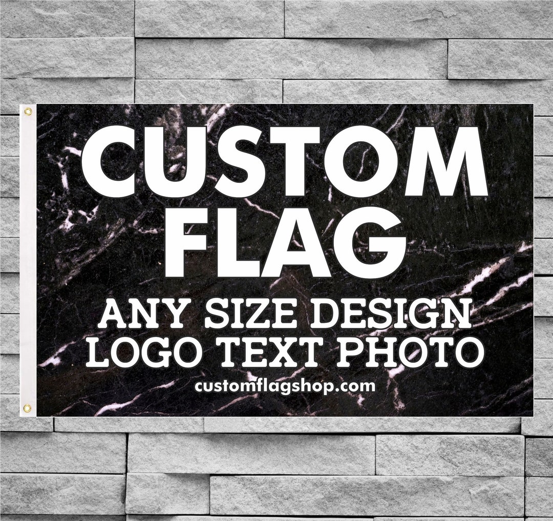 Custom Flag Table Banner Table Flag Customized Flag Party Flag ...