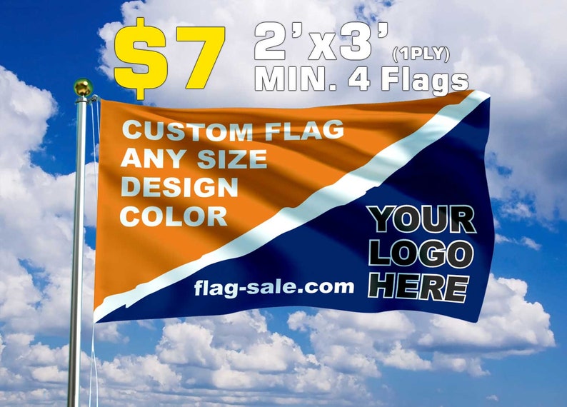 Custom Flag 3X5 Banners and Signs Party Flag Porch Flags | Etsy