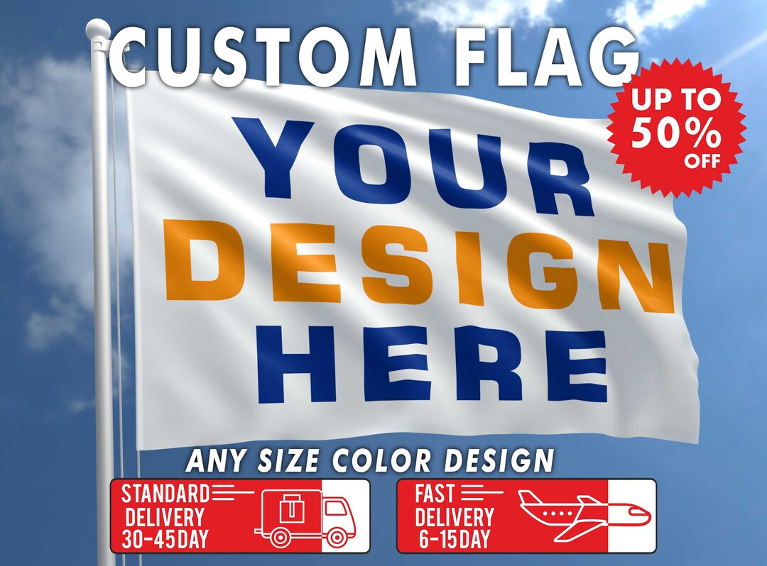 Custom Flag 3X5 Custom Banner 12X18 Custom Garden Banner - Etsy