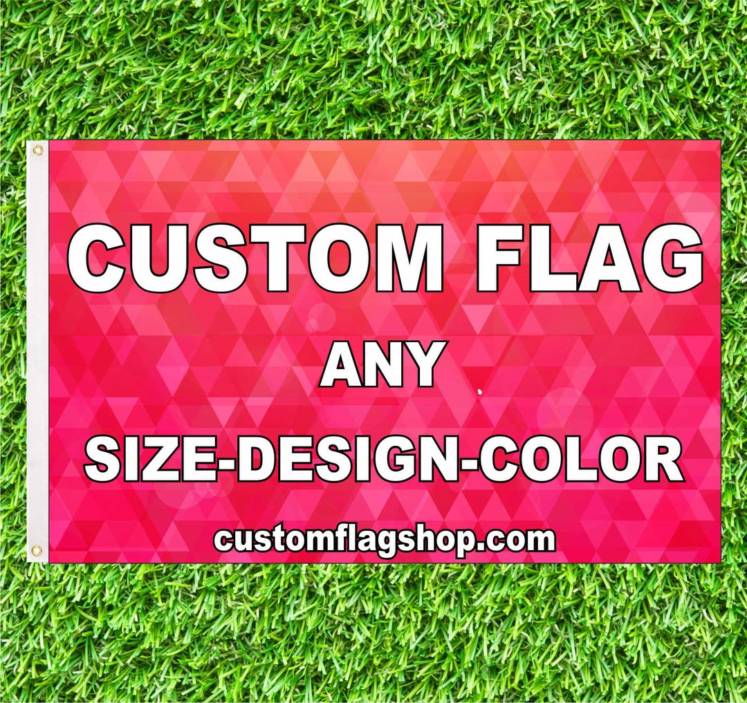 Custom Flag Table Banner Table Flag Customized Flag Party Flag ...