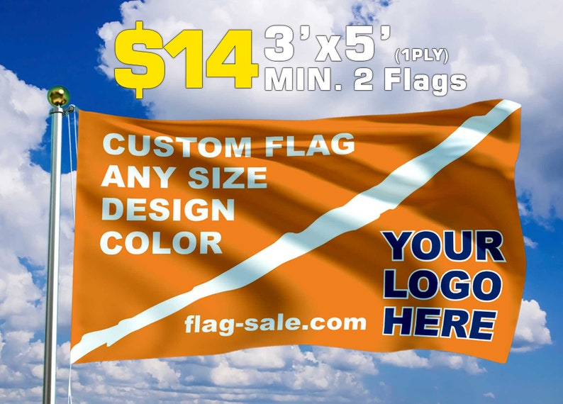 Custom Flag Garden Flag 12X18 Banners Signs Custom - Etsy
