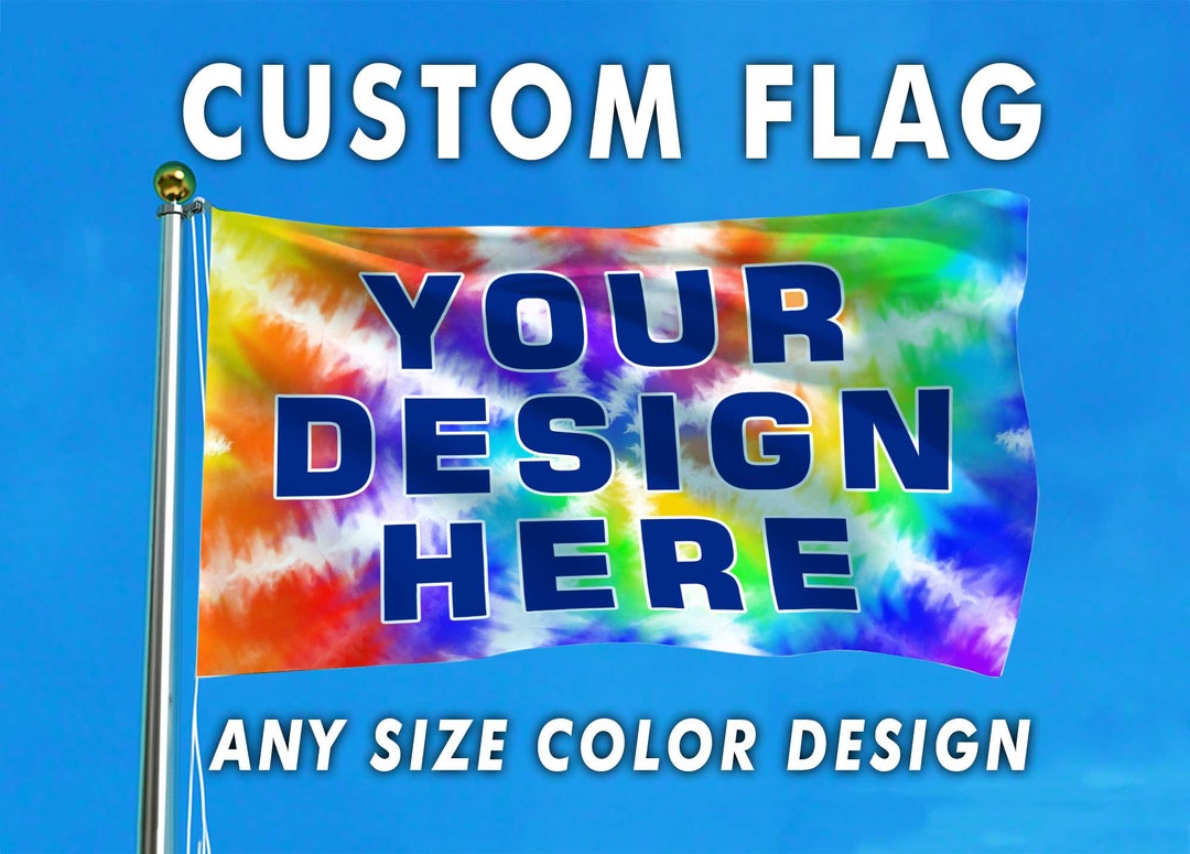 Custom Message Flag Protest Resist Persist Family - Etsy