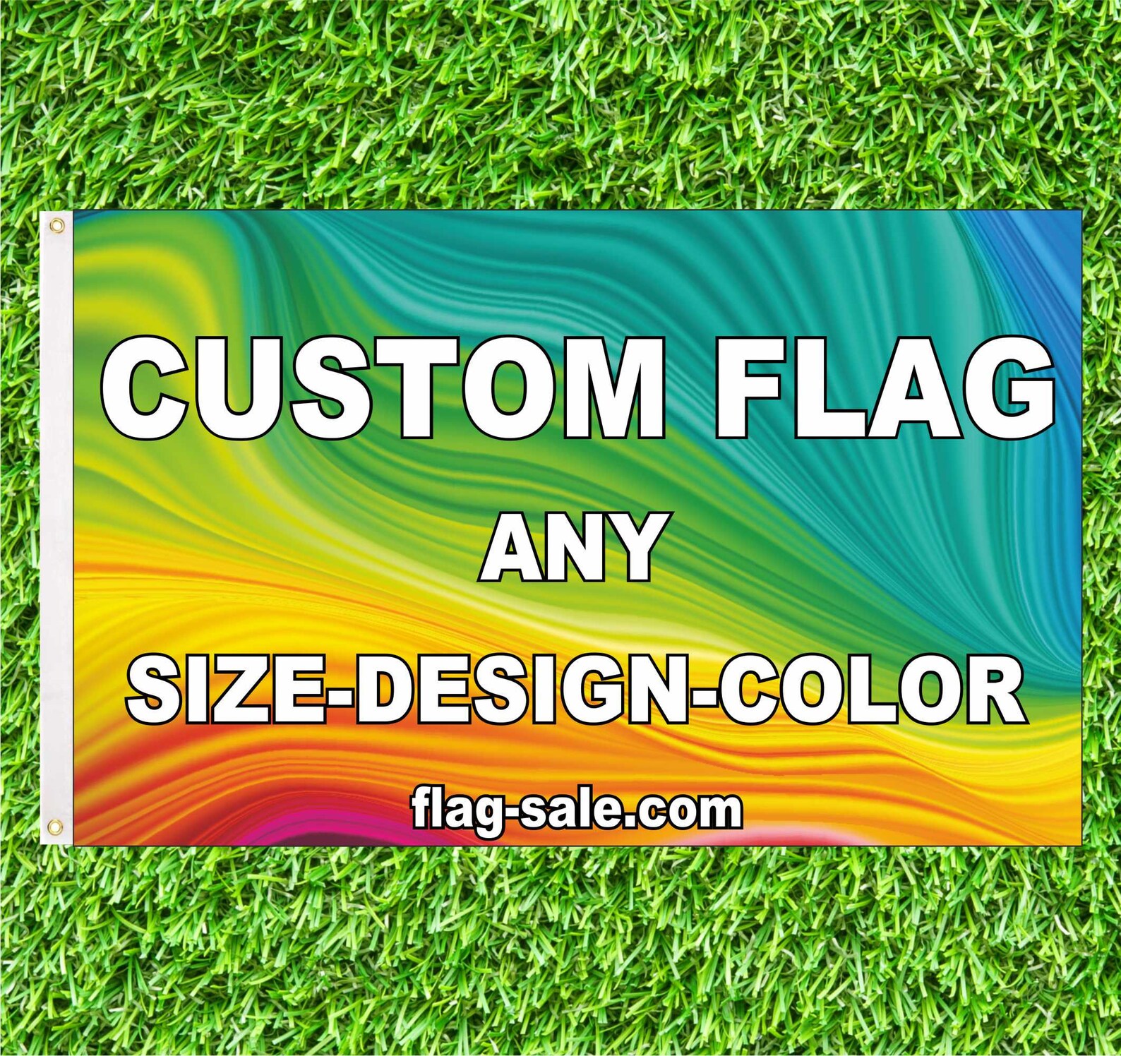 Custom Flag 3X5 Patio Yard Flag Garden Flag Banner 12X18 | Etsy