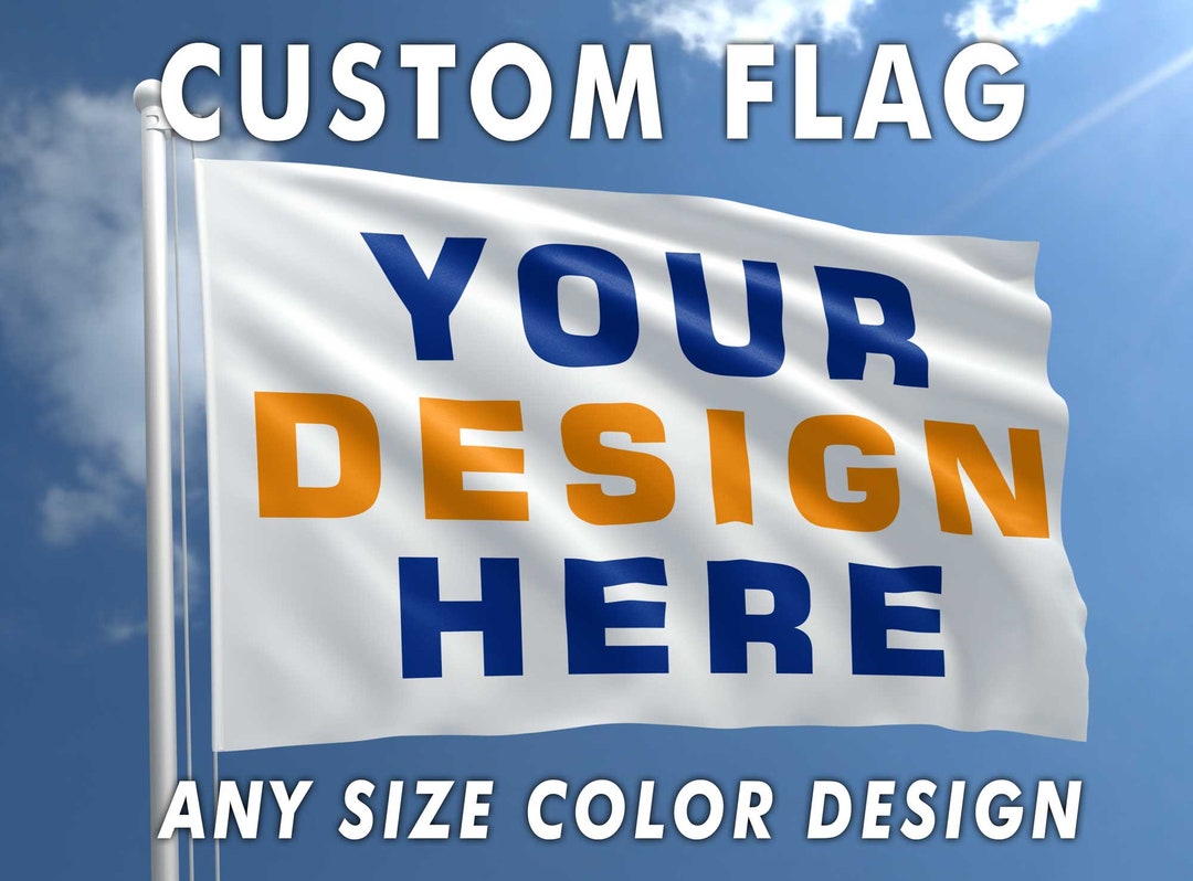 Advertising Flag Rave Flag Event Custom Flag Avenue Banner Birthday ...