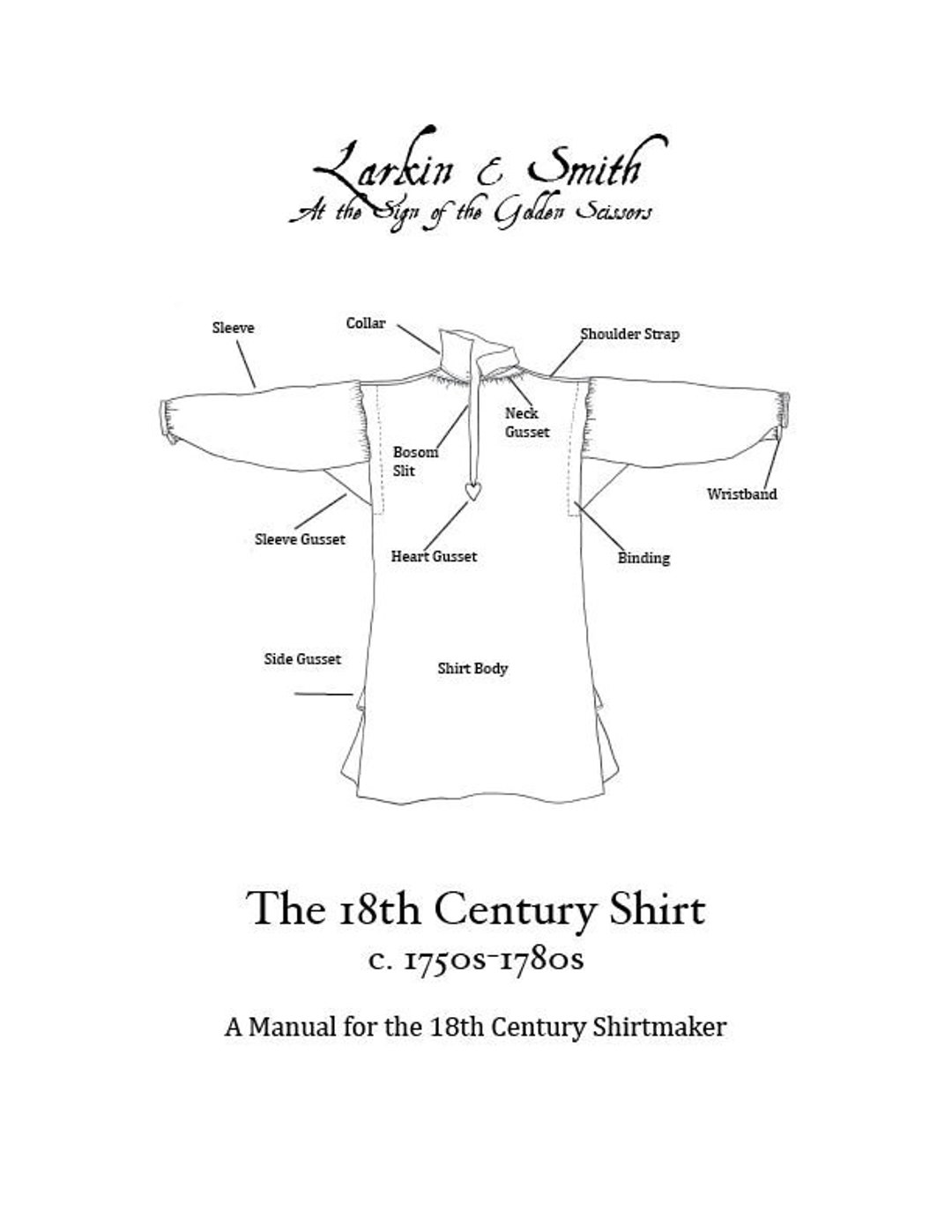 Larkin & Smith "a Manual for the 18th Century Shirtmaker" - Etsy