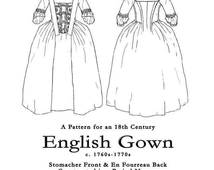 Larkin and Smith English Gown Pattern - Etsy