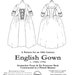 Larkin and Smith English Gown Pattern - Etsy
