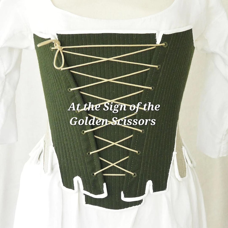Larkin and Smith Front and Back Lacing Stays Pattern - Etsy