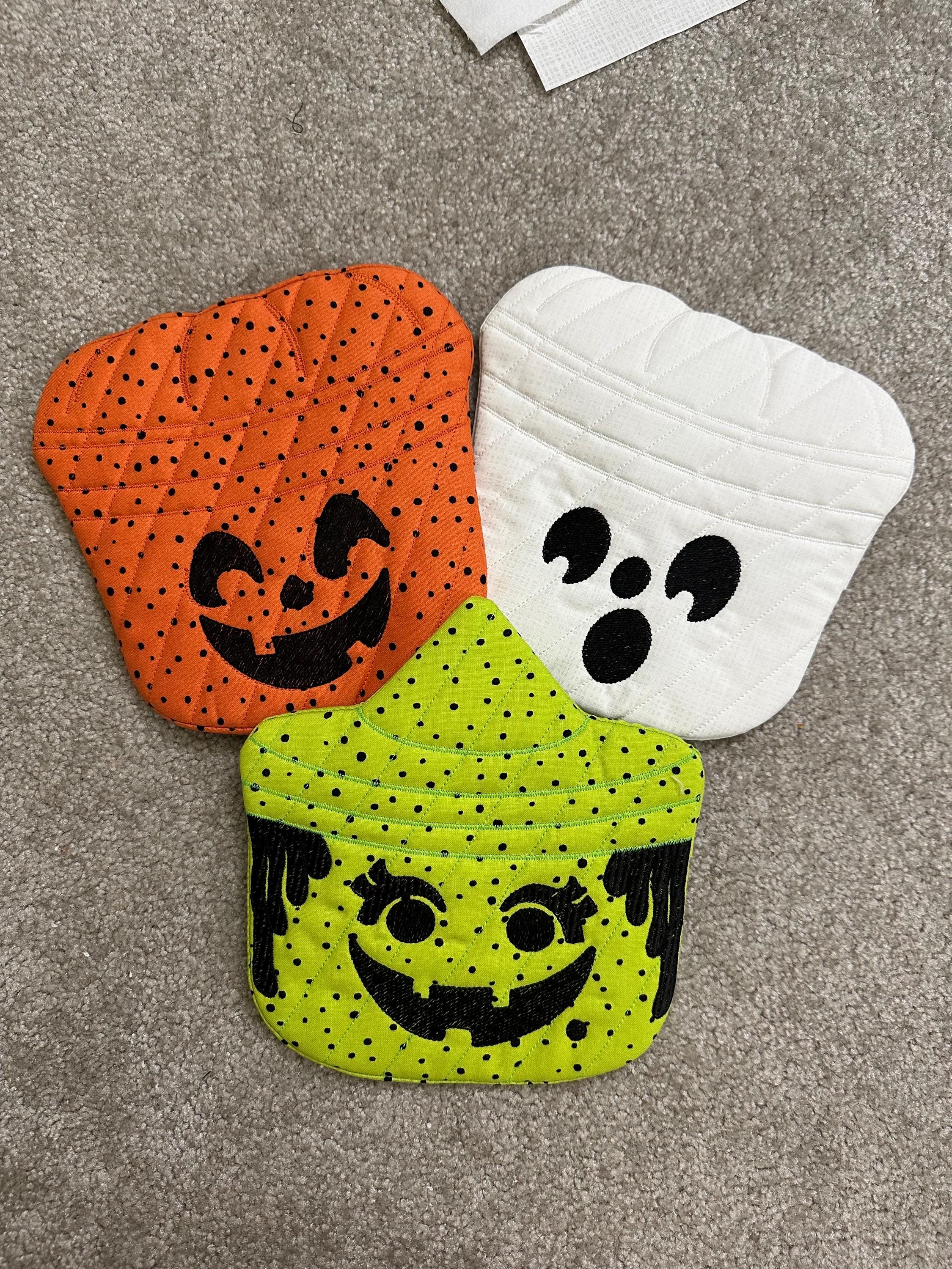Halloween Bucket Hot Pads - Etsy