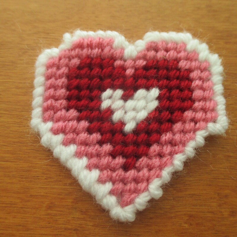 Heart Plastic Canvas - Etsy