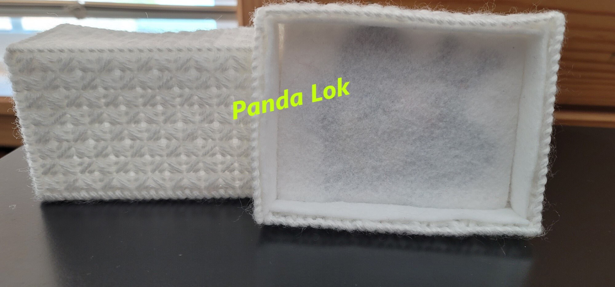 Bee Plastic Canvas Trinket Box With Lid PDF Pattern Only Instant ...
