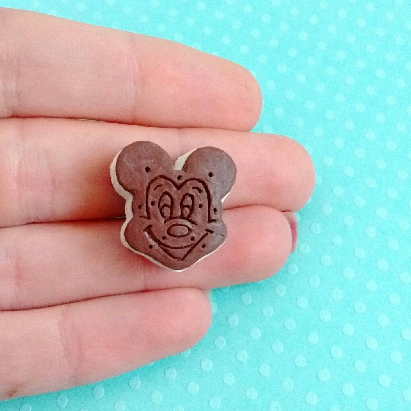 MADE TO ORDER Mickey Mouse Ice Cream Sandwich Pin Handmade | Etsy